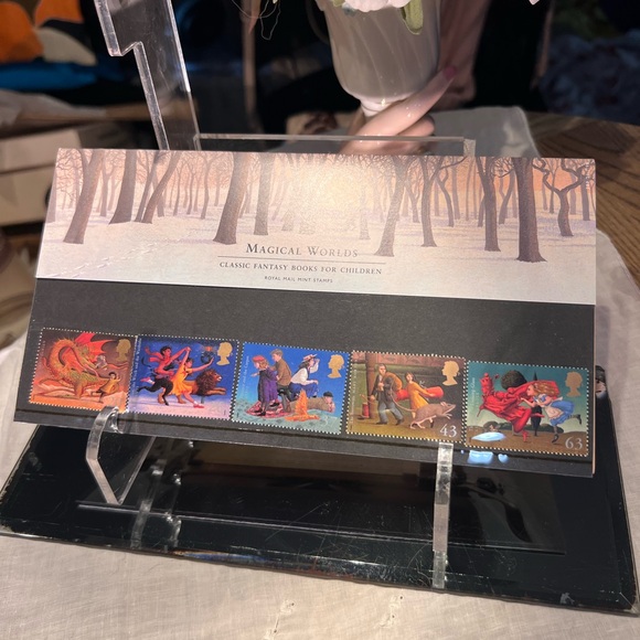 Unique Vintage | Accents | Unique Vintage Magical Worlds Fantasy Stamp ...